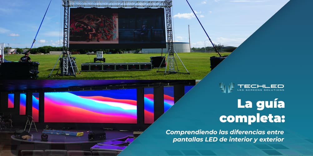 Comprendiendo las diferencias entre pantallas LED de interior y ...