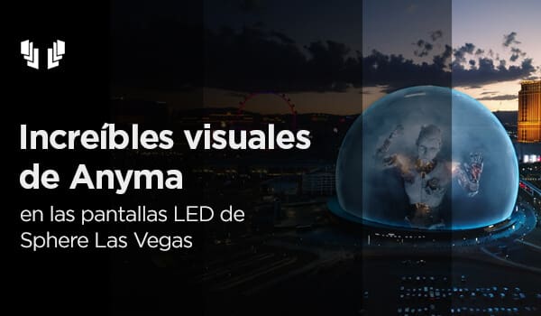 Anyma en Sphere Las Vegas - TechLed