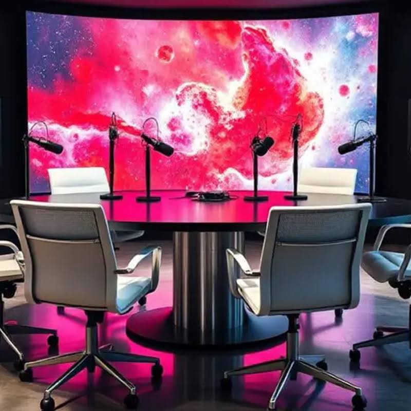 led video wall for podcast - led screen pro 2.5mm 500x500 - TechLed