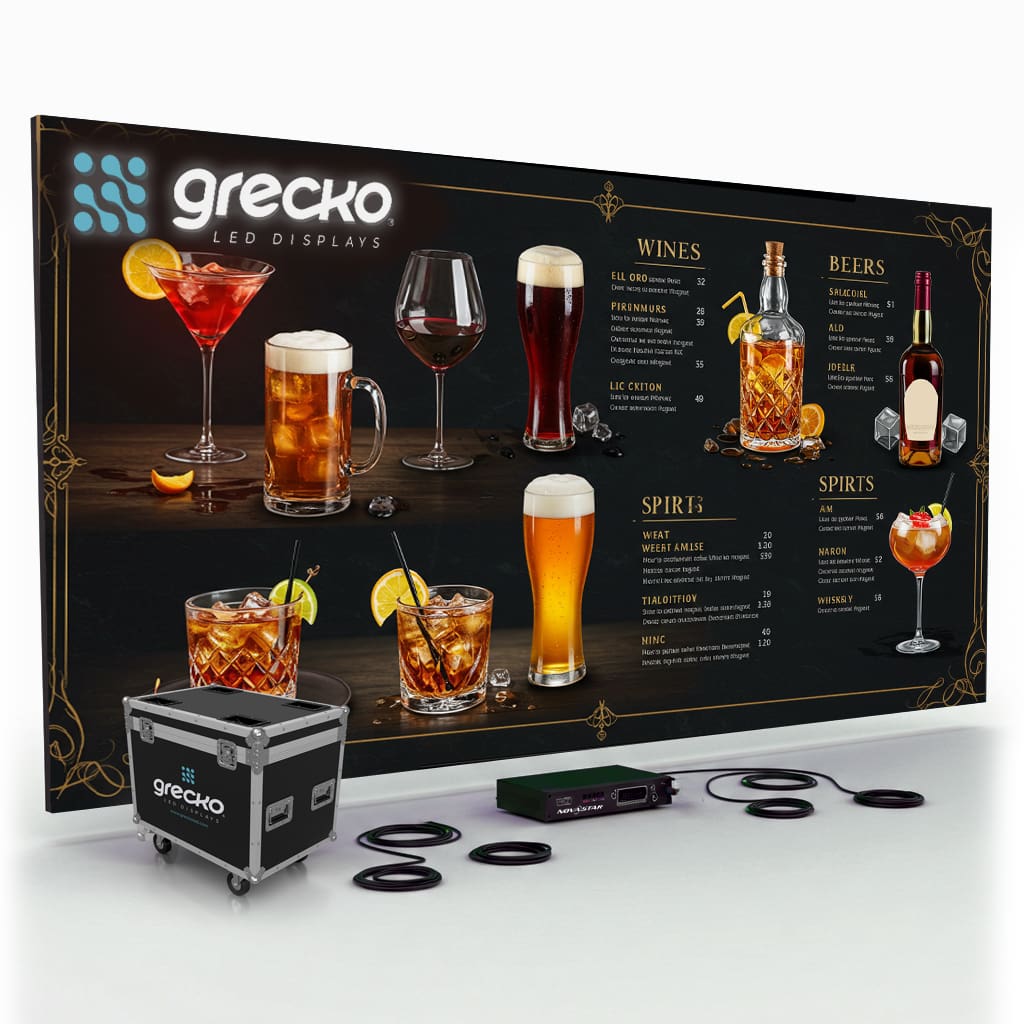 led video wall 18.9′ x 9.5′ p3mm indoor for bars, restaurants ...